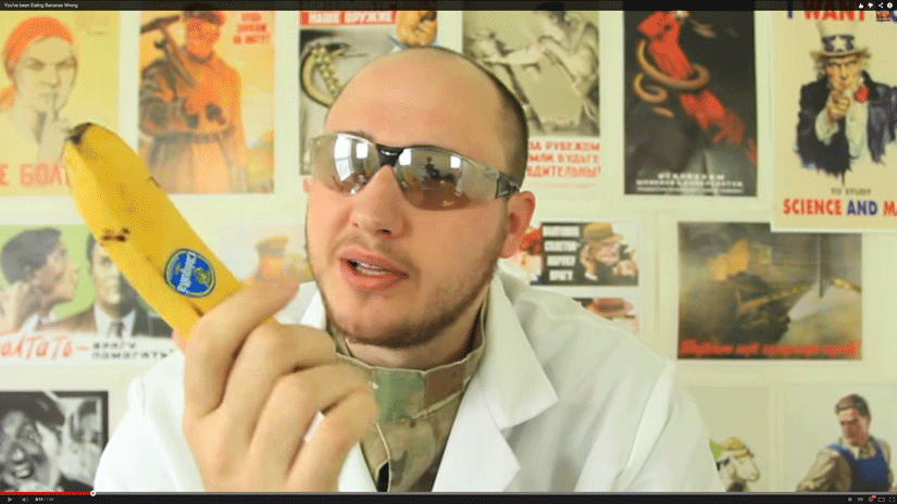 Funny Friday: Banana Peeling Hack (Video) | FOOD MATTERS®