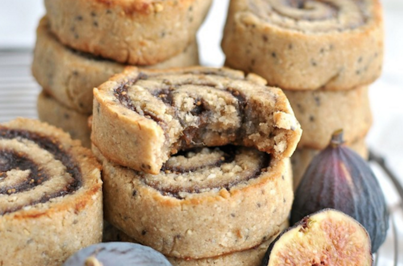 Cashew Flour Fig Pinwheel Cookies | FOOD MATTERS®