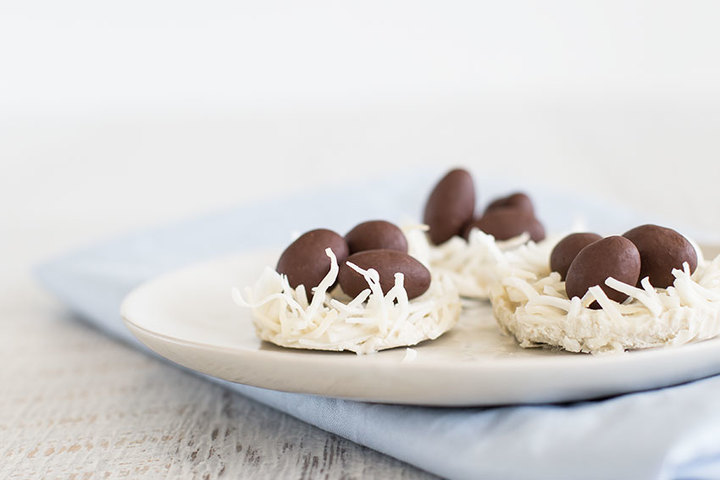 Coconut Easter Nests | FOOD MATTERS®