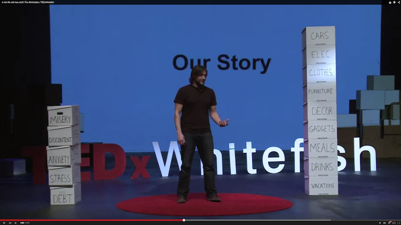 Youtube Ted Minimalism
