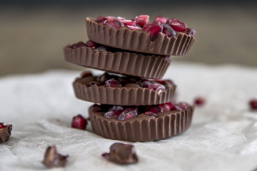 Christmas Pomegranate Clusters | FOOD MATTERS®