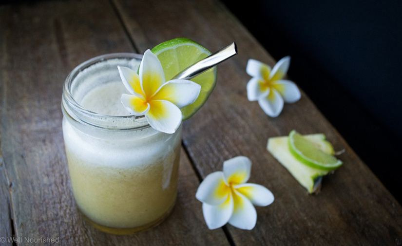 Pine Lime Slice Smoothie | FOOD MATTERS®