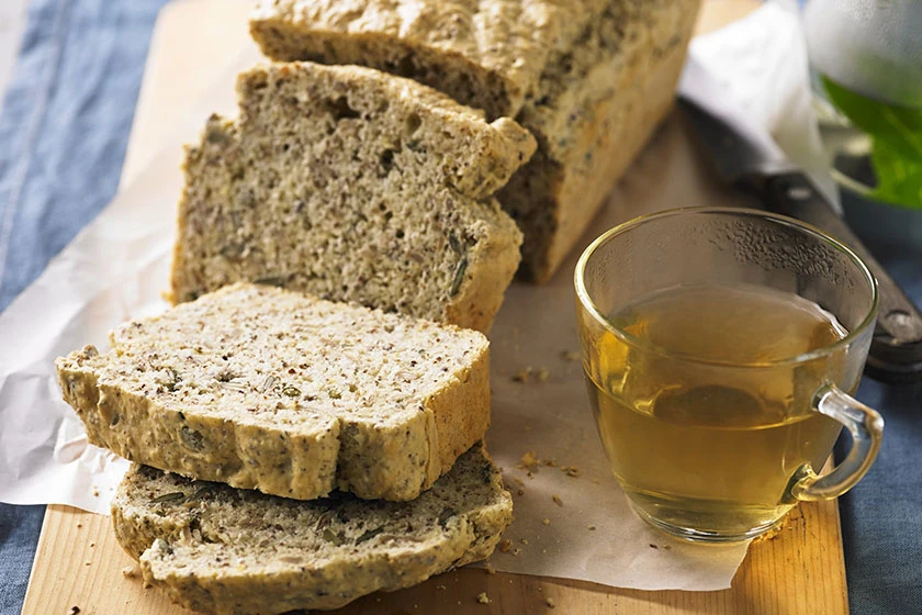 Chia & Flaxseed Loaf (Recipe) | FOOD MATTERS®